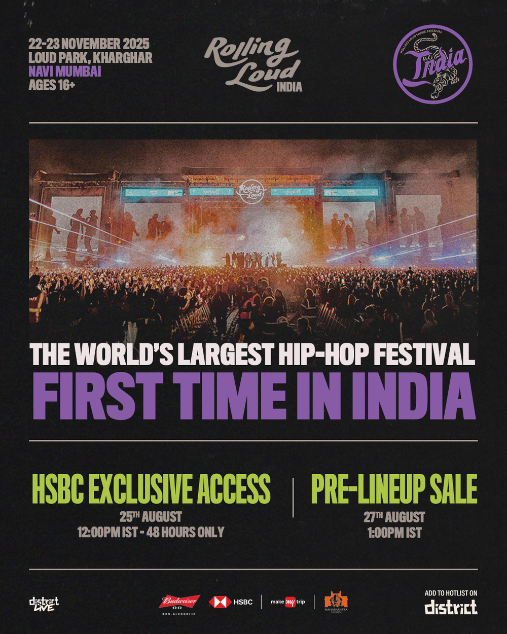 Rolling Loud India Reveals Venue and Dates - MusiCulture
